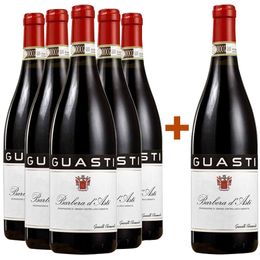 Guasti 5+1 Paket d'Asti Barbera 2024 Trocken - Piemont &ndash; Probierpaket DOCG
