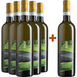 Piano 5+1 Paket Piemonte Chardonnay 2024 Trocken - Piemont &ndash; Probierpaket DOC