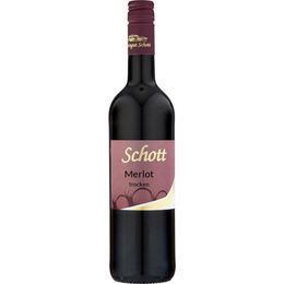 Weingut Schott Merlot 2024 Trocken - Rheinhessen &ndash; Rotwein Qualit&auml;tswein