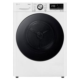LG Trockner mit Dual Inverter W&auml;rmepumpentechnologie & Sicherheitsglast&uuml;r Automatisch selbstreinigender Kondensator 10 kg Fassungsverm&ouml;gen WiFiFunktion EEK A+++ V9AYXT V9AYXT