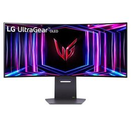LG UltraGear&trade; 34&rdquo; QHD 240 Hz 0,03 ms G-SYNC&reg; Compatible OLED Curved Gaming Monitor 34GS95QE-B Schwarz Klasse F