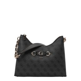 Guess Schultertasche 'Izzy' Damen Größe One Size grau / schwarz