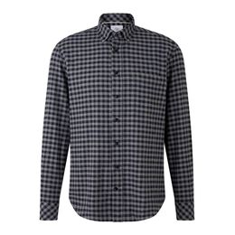 Bogner Button Up Shirt 'Timt' male Blue, Grey size XXXS