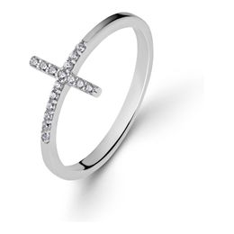 Christ Ring Damen Gr&ouml;&szlig;e 54 silber