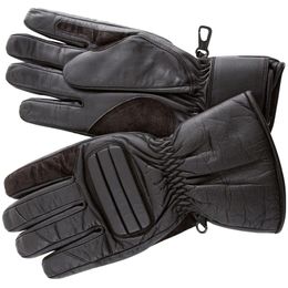 Motorradhandschuhe Roleff "RO 500" Gr. L, schwarz, Handschuhe, L, Obermaterial: 100% Rindsleder. Innenfutter: 100% Polyester, Klettverschluss