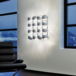 Licht Im Raum White Moons 4 x 4 Wandleuchte, 233WL00016,