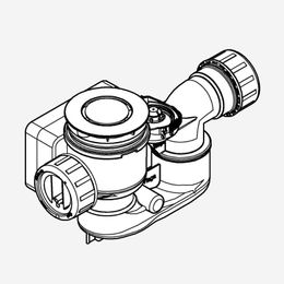 Grohe Universal Ablaufgarnitur mit &Uuml;berlauffunktion Komplett-Set, 49113000,