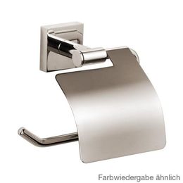 Jörger Charleston Square Toilettenpapierhaltern mit Deckel, 63400014066,