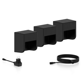 Philips Gardenlink Grits Wandleuchte, 3er Set, LED, 8720169269439, Niedervolt 24 V