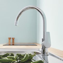 Grohe BauEdge Küchenarmatur, schwenkbar, 31367001,