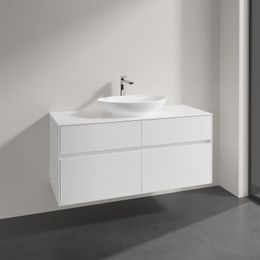 Villeroy & Boch Villeroy & Boch Loop & Friends Schrank mit Waschtisch, 4 Auszüge, 4A470001+A95700DH,