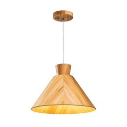 Elstead Lighting Conical Pendelleuchte, E27, QN-CONICAL-P-M-TEAK,