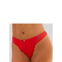 JETTE String rot Gr. 36/38 für Damen. Figurbetont