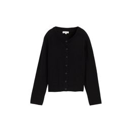 Tom Tailor Knit Cardigan female Black size XXXL