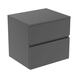 Ideal Standard Finesse Schrank mit Konsolenplatte B: 60,2 H: 55,8 T: 50,5 cm, 2 Ausz&uuml;ge, E3433Y2,