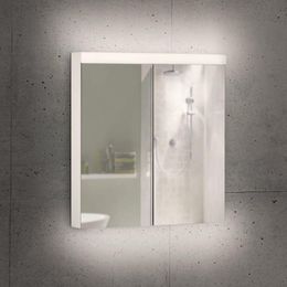Schneider LOW plus Spiegelschrank, 2 T&uuml;ren, 172.070.01.0201, LOP 70/2/LED