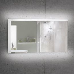 Schneider LOW plus Spiegelschrank, 2 T&uuml;ren, 172.130.01.02, LOP 130/2/LED