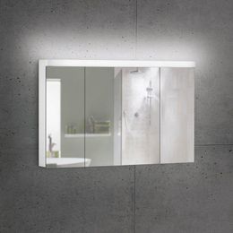 Schneider LOW basic Spiegelschrank, 3 T&uuml;ren, 171.321.01.02, LOB 120/3/LED