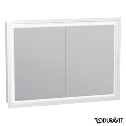 Duravit L-Cube Spiegelschrank, 2 T&uuml;ren, LC7652018182000,