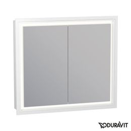 Duravit L-Cube Spiegelschrank, 2 T&uuml;ren, LC7651018182000,