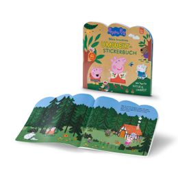 Tchibo - Buch »Peppa Pig ‒ mein kreatives Umwelt-Stickerbuch«