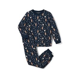 Tchibo - Kinder-Pyjama - Herren - Gr. 110/116 - weiß