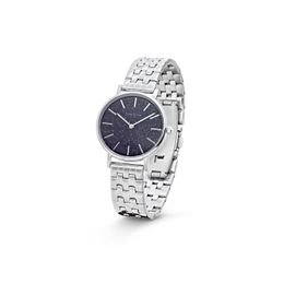 Tchibo - Edelstahl-Armbanduhr - silber
