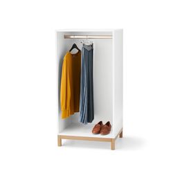 Tchibo - Offene Garderobe - 60x50x120cm - braun - Holz / Eichenholz / Edelstahl