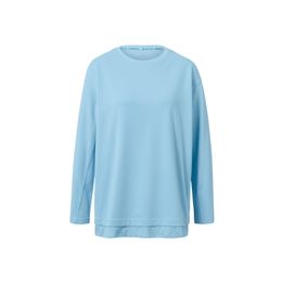 Tchibo - Oversized Fitness-Longsleeve - Damen - Gr. L - hellblau