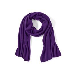 Tchibo - Cashmere-Strickschal - lila
