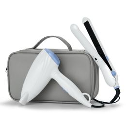 Tchibo - Haartrockner- und Gl&auml;tteisen-Travelset - wei&szlig;