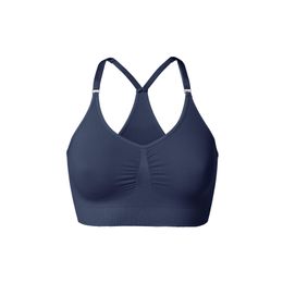 Tchibo - Seamless-Sport-Bustier - Damen - Gr. L - dunkelblau