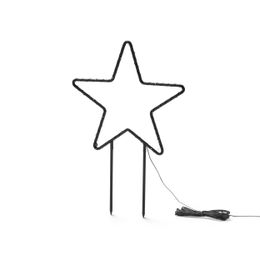 Tchibo - LED-Outdoor-Stern aus Metall - schwarz