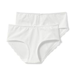 Tchibo - 2 Pantys - Damen - Gr. L - wei&szlig;