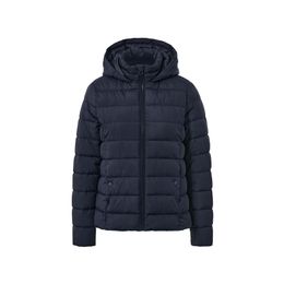 Tchibo - Steppjacke mit Kapuze - Damen - Gr. 36 - dunkelblau