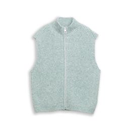 Tom Tailor Denim Strickjacke Damen Größe M aqua