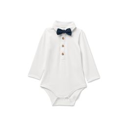Tchibo - Baby-Body mit Fliege - Baby - Gr. 74/80 - dunkelblau