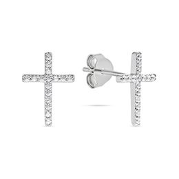 Christ Earrings female Silver size One Size