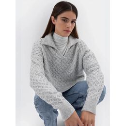 Hiccup Pullover Damen Gr&ouml;&szlig;e M grau