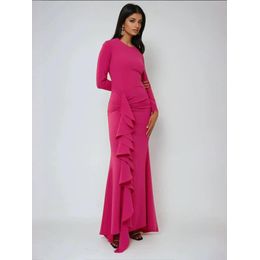 Hiccup Kleid Damen Gr&ouml;&szlig;e 42 pink Winterkleid