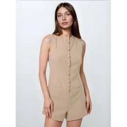 Hiccup Jumpsuit Damen Gr&ouml;&szlig;e M beige