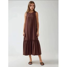 Hiccup Kleid Damen Gr&ouml;&szlig;e 40 braun Winterkleid