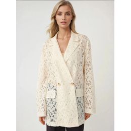 Hiccup Blazer Damen Gr&ouml;&szlig;e 42 creme