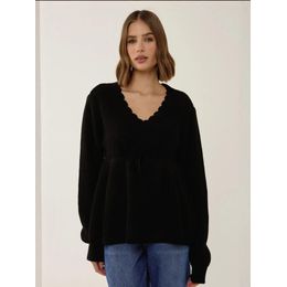 Hiccup Pullover Damen Gr&ouml;&szlig;e S schwarz