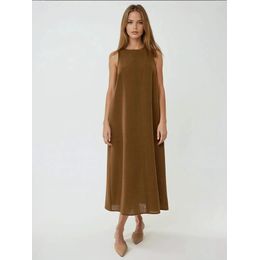 Hiccup Kleid Damen Gr&ouml;&szlig;e 42 braun Winterkleid