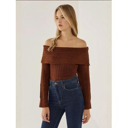 Hiccup Pullover Damen Gr&ouml;&szlig;e S braun
