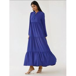 Hiccup Kleid Damen Gr&ouml;&szlig;e 44 royalblau Winterkleid