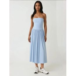 Hiccup Kleid Damen Gr&ouml;&szlig;e 34 pastellblau Winterkleid