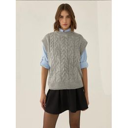 Hiccup Pullover Damen Gr&ouml;&szlig;e XL graumeliert