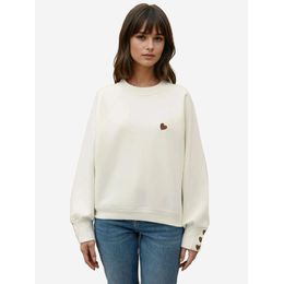 Hiccup Sweatshirt Damen Gr&ouml;&szlig;e M/L braun / wei&szlig;
